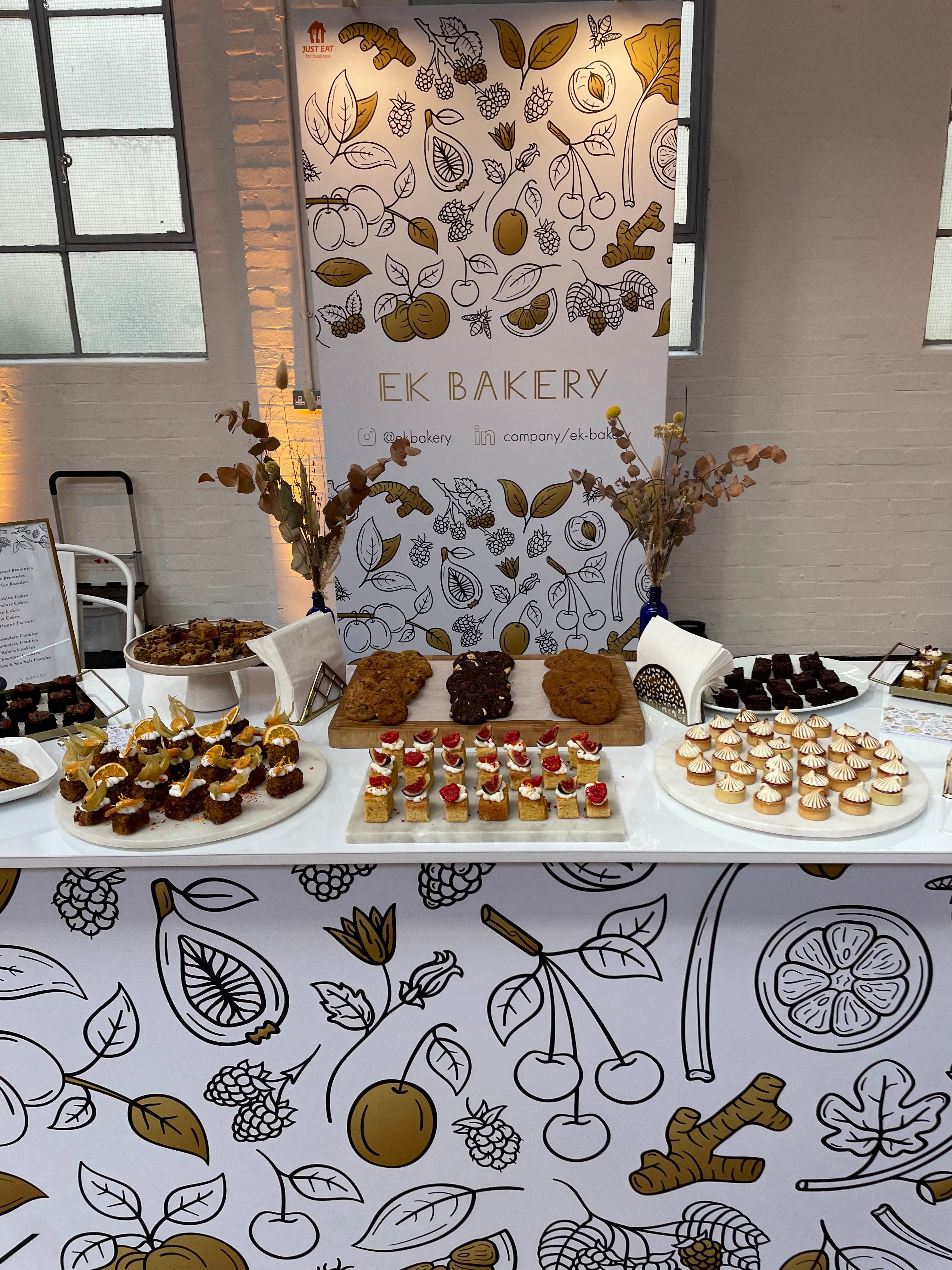 Dessert Bar for Just Eat for Business – EK BAKERY