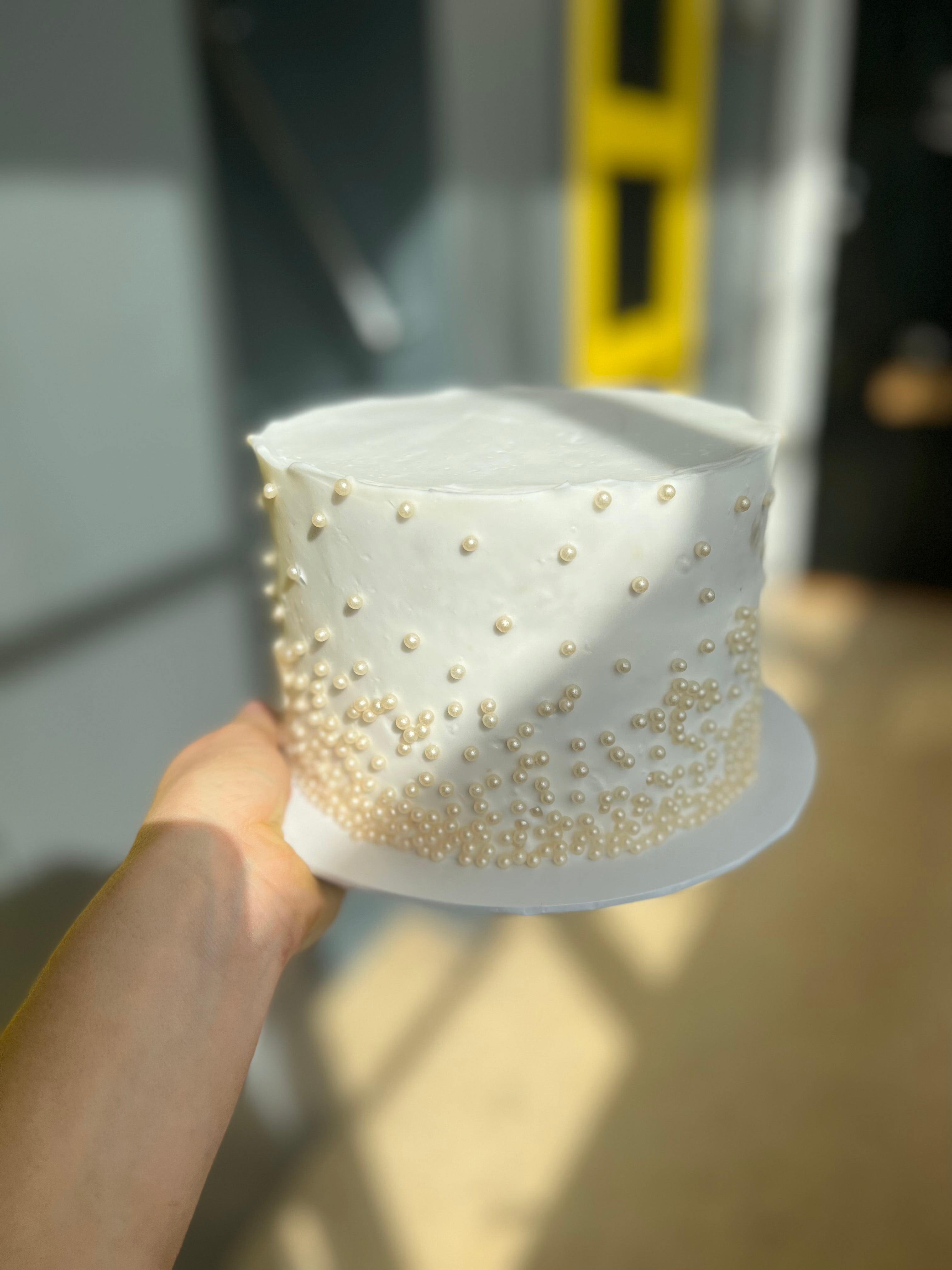 Elopement Cake for Intimate Wedding – EK BAKERY