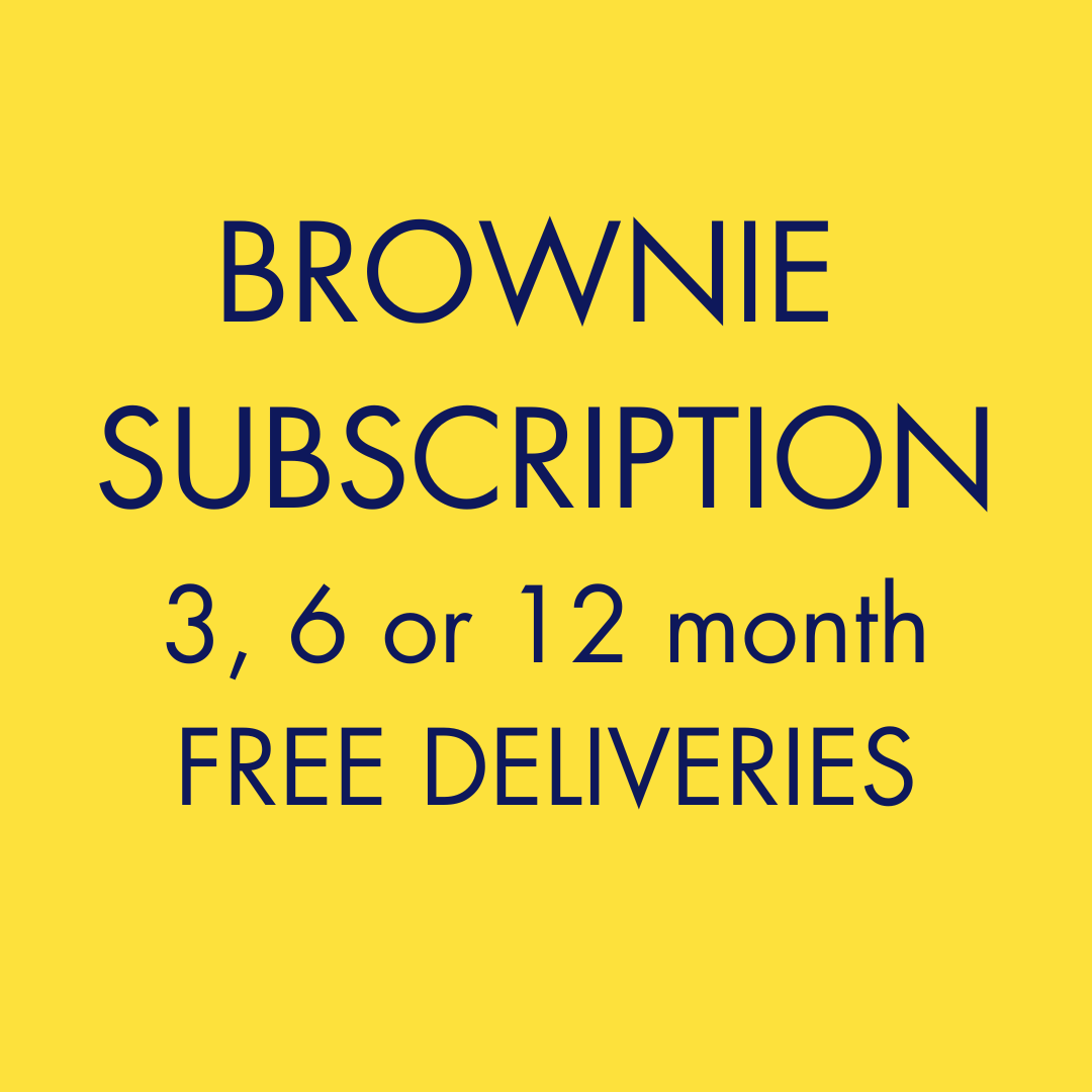 Monthly Brownie Subscription - Box of 4 - Free Delivery – EK BAKERY